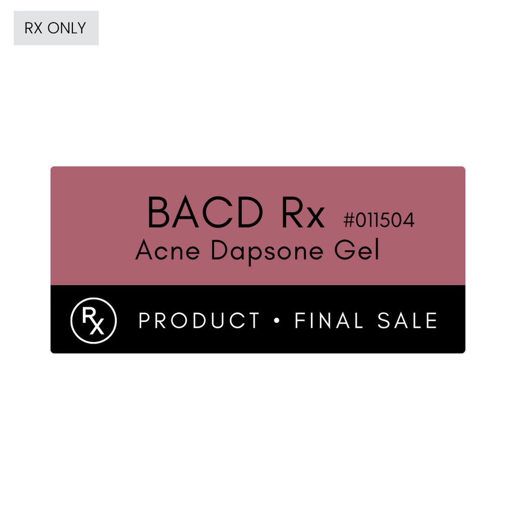 BACD Rx Acne Dapsone Gel – We Love Skin
